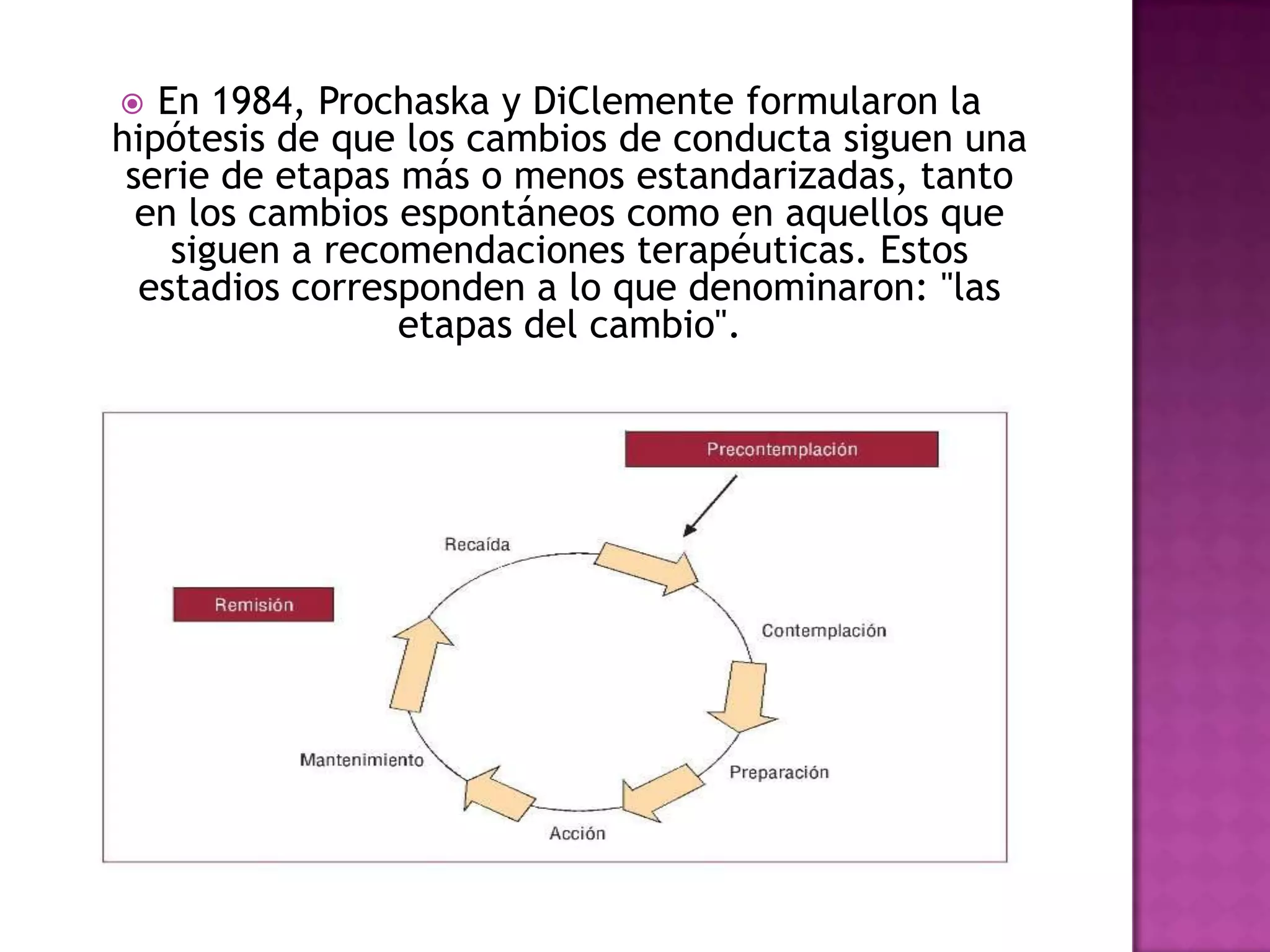 El modelo transteórico | PPT