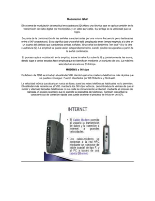 El modem | DOCX