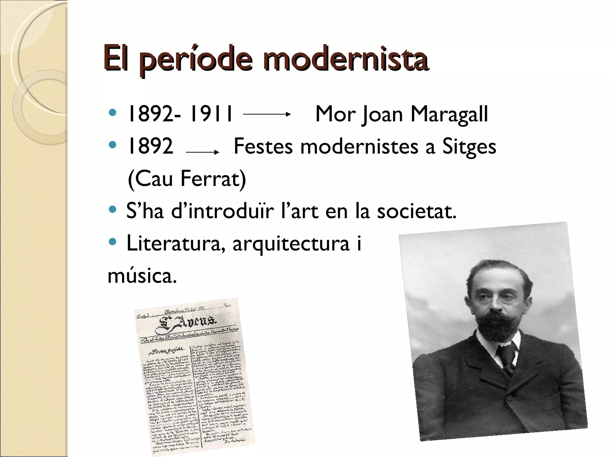 El Modernisme | PPT
