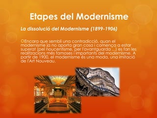El modernisme | PPT