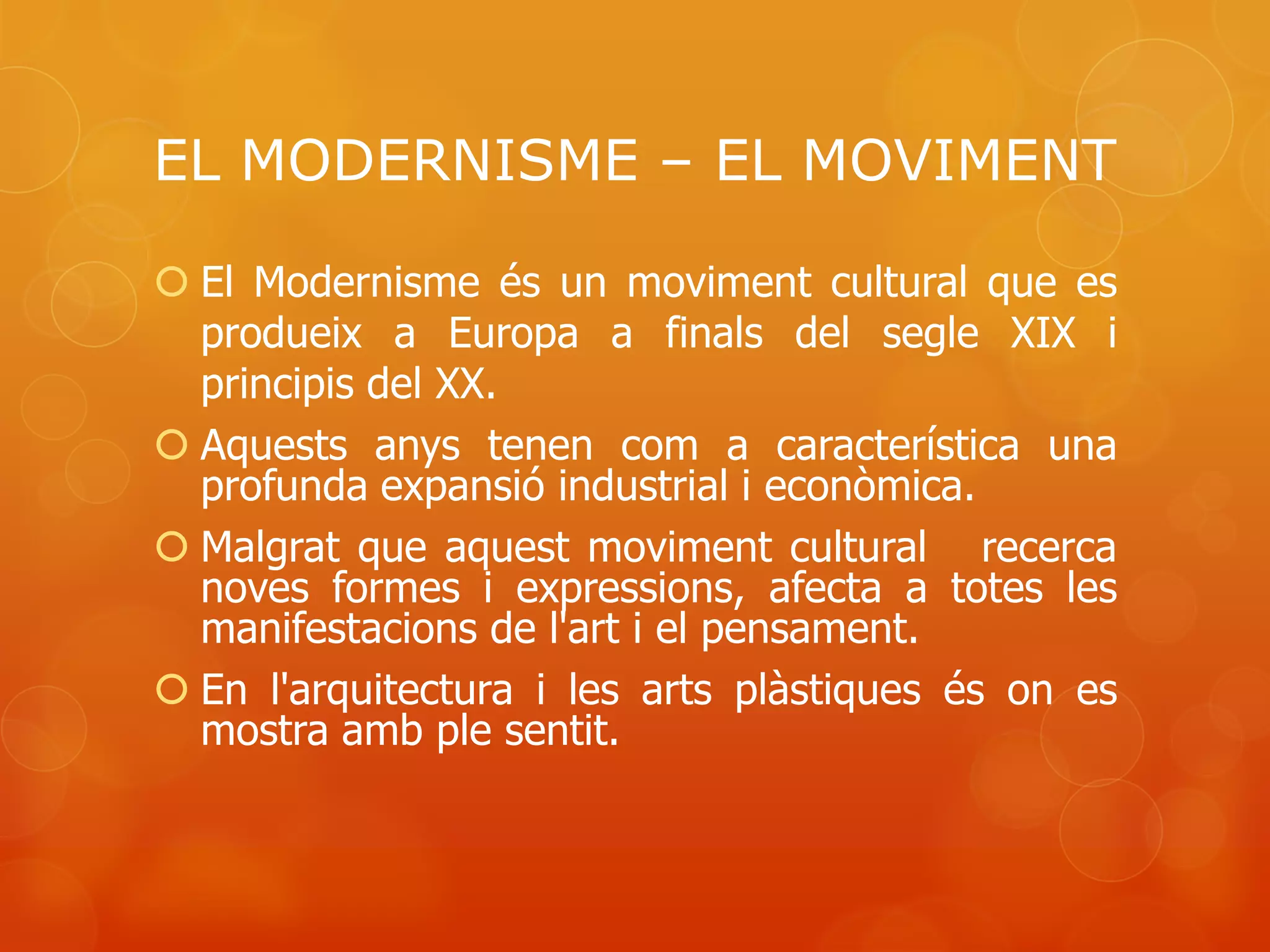 El modernisme.ppt
