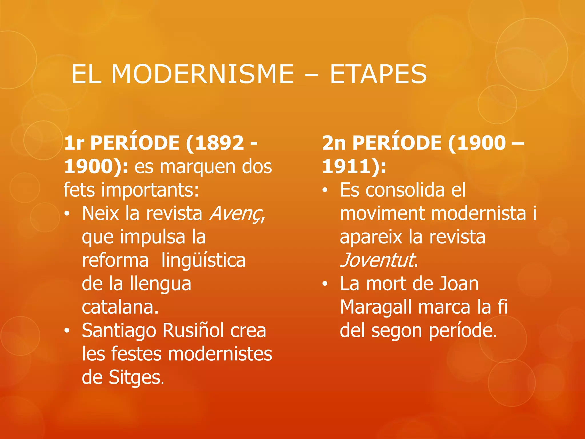 El modernisme.ppt