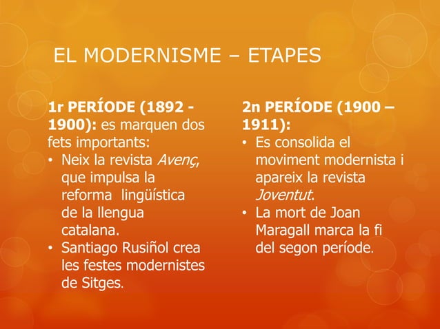 El modernisme.ppt