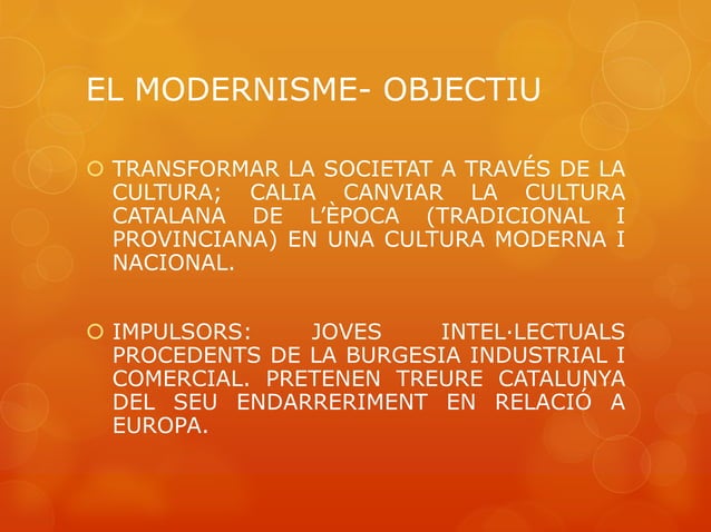 El modernisme.ppt