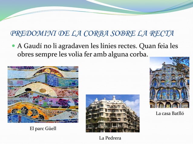 El modernisme de Gaudí | PPTX