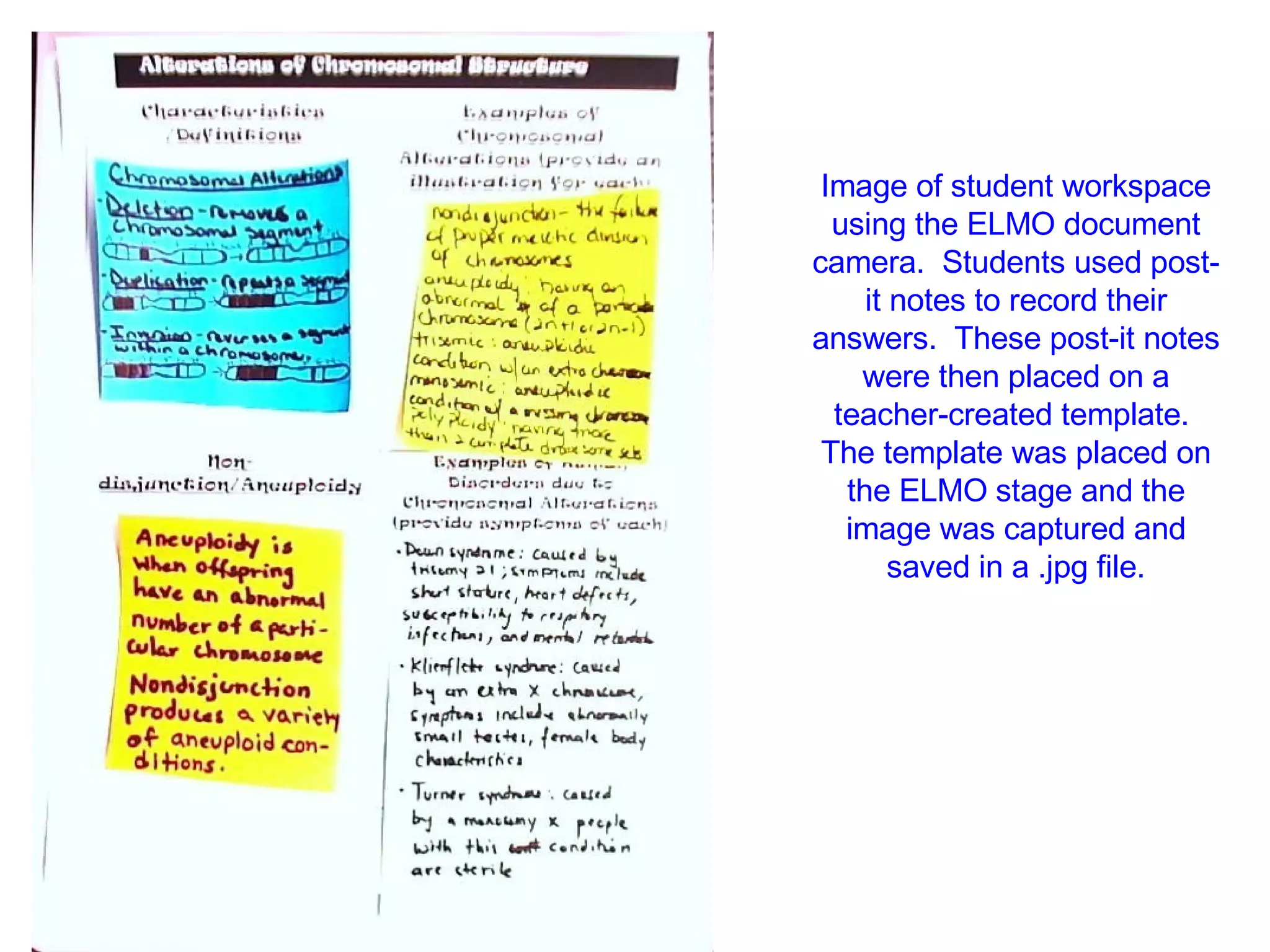 Elmo Document Camera Presentation | PPT