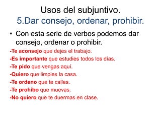 El modo subjuntivo | PPTX