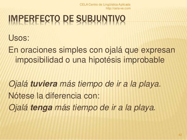 Ojalá Subjuntivo Ejemplos _ Uso del subjuntivo presente con ojalá – RGNM