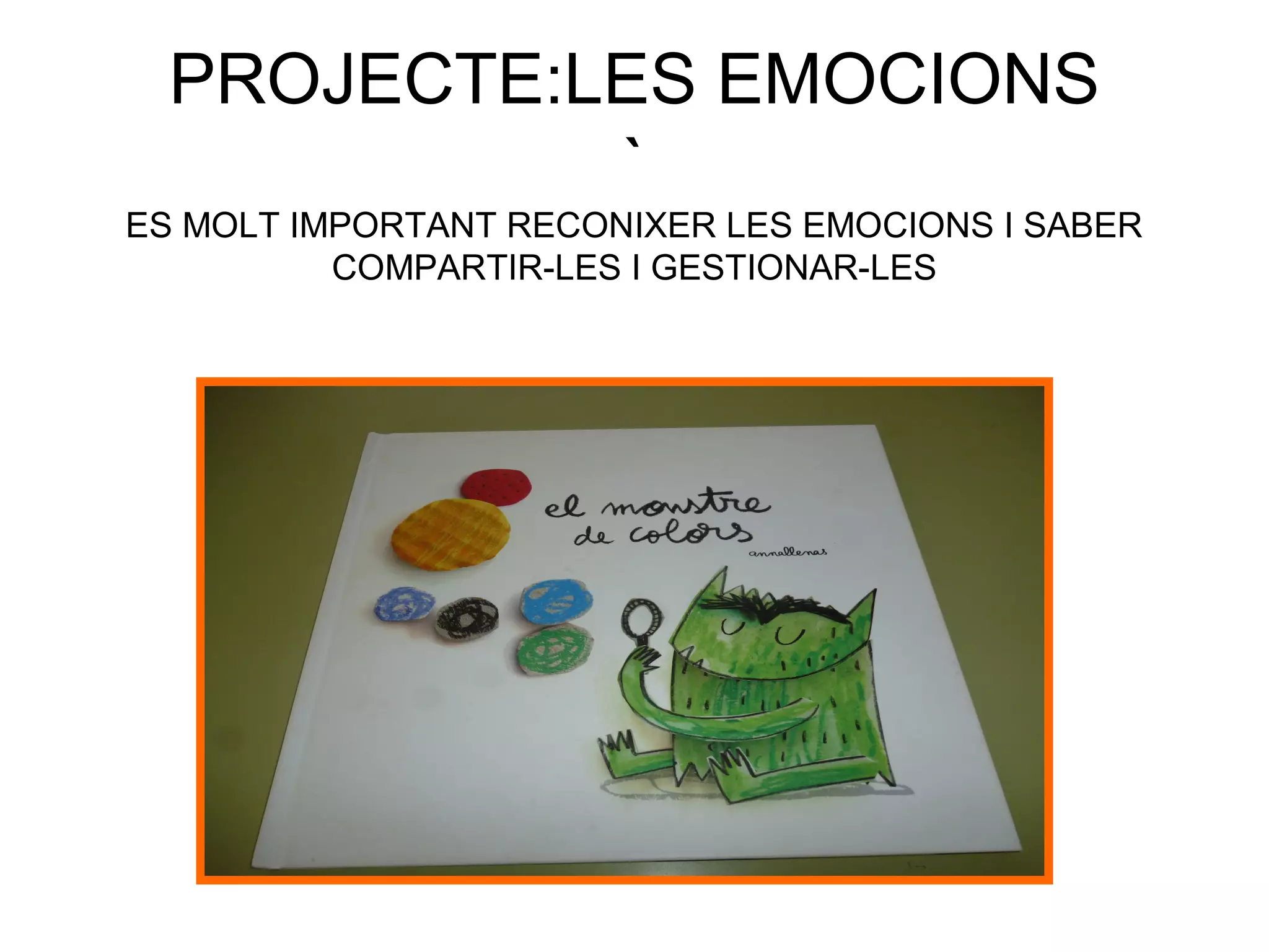 El monstre de colors | PPT