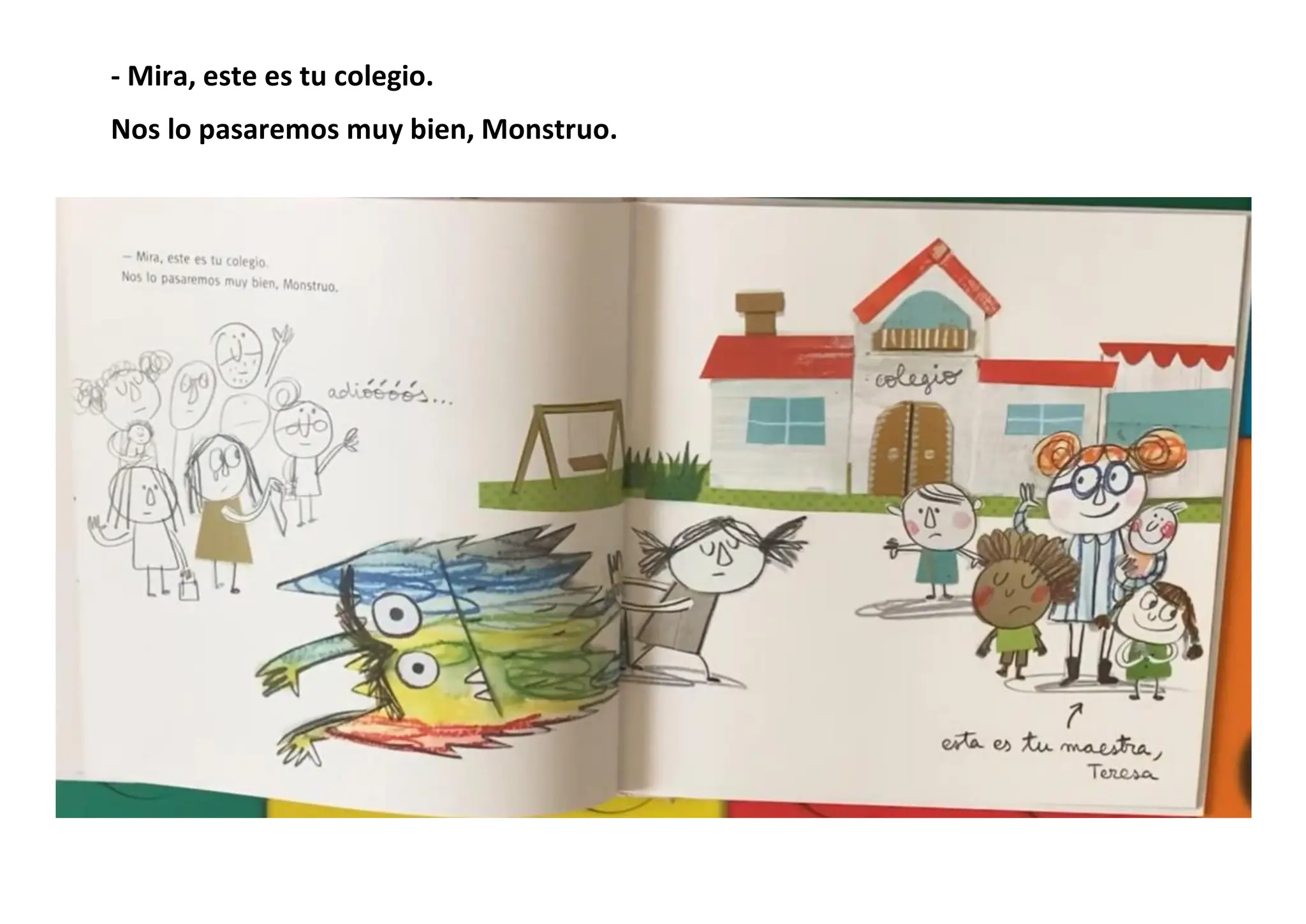 El monstruo de colores actividades para el colegio | PDF