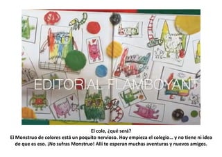 El monstruo de colores actividades para el colegio | PDF