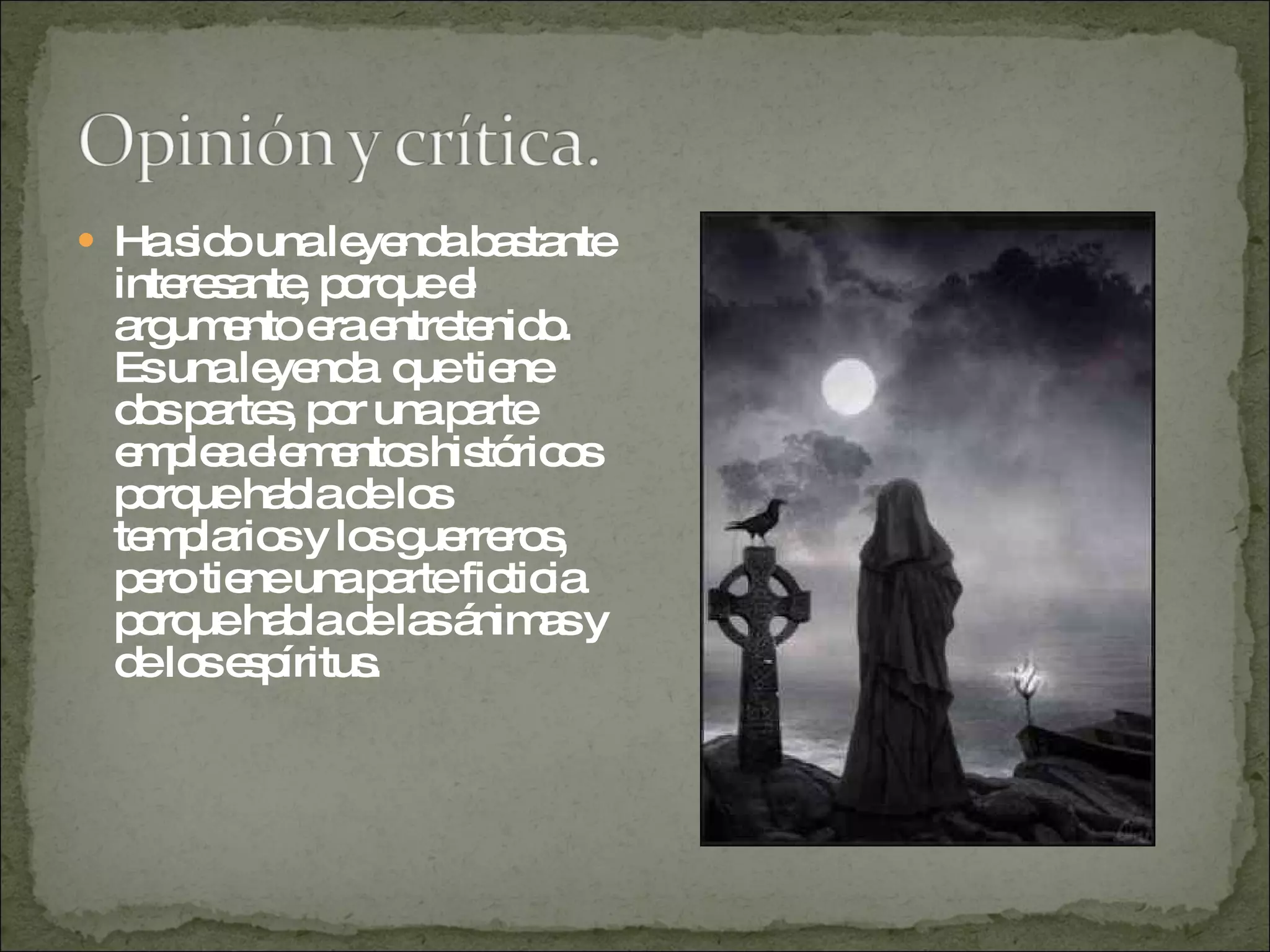 El Monte de las Ánimas | PPT