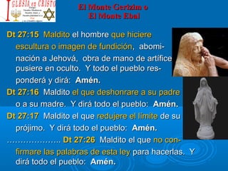 El monte gerizim | PPT