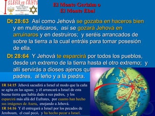 El monte gerizim | PPT