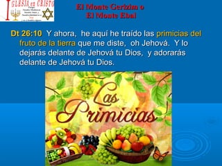 El monte gerizim | PPT