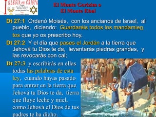 El monte gerizim | PPT