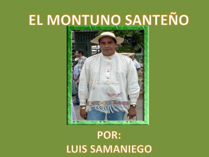 El montuno santeño