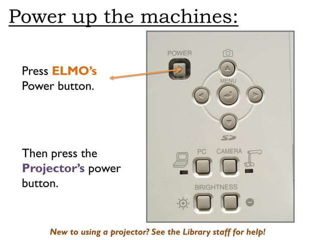 Elmo Projector Tutorial | PDF