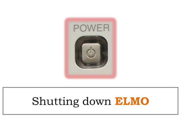 Elmo Projector Tutorial | PDF