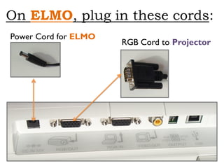 Elmo Projector Tutorial | PDF