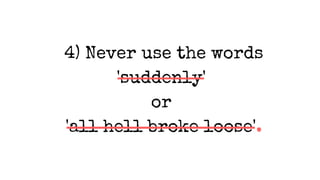 Elmore Leonard's 10 Rules for Writing | PDF