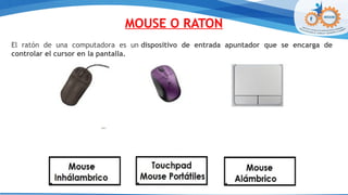El Mouse El teclado pptx componemte basico | PPTX