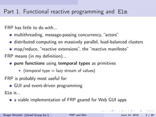 Elm talk bayhac2015 | PDF