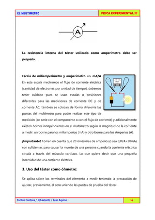 EL MULTIMETRO | PDF
