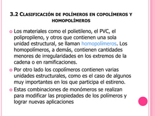 El mundo de los polimeros 2 | PPTX