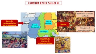 EL MUNDO EUROPEO EN EL SIGLO XI.pptx TERCERO | PPTX