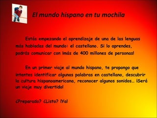 El mundo hispano | PPT