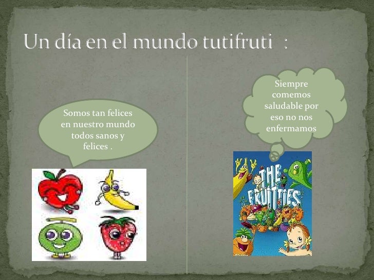 Mundo tutifruti - Imagui