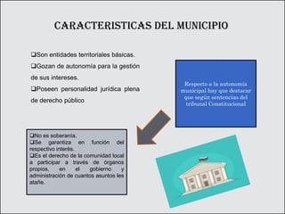 El municipio | PPT