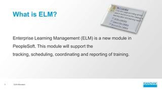 Elm webinar 1 | PPSX