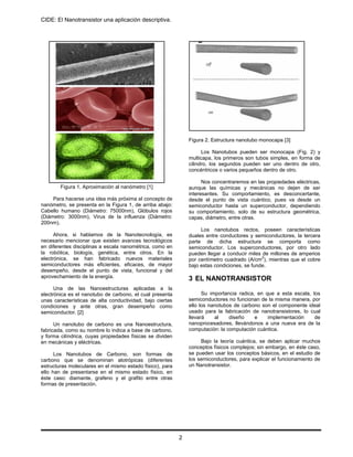 El nanotransistor una aplicación descriptiva ing. ancizar paredes | PDF