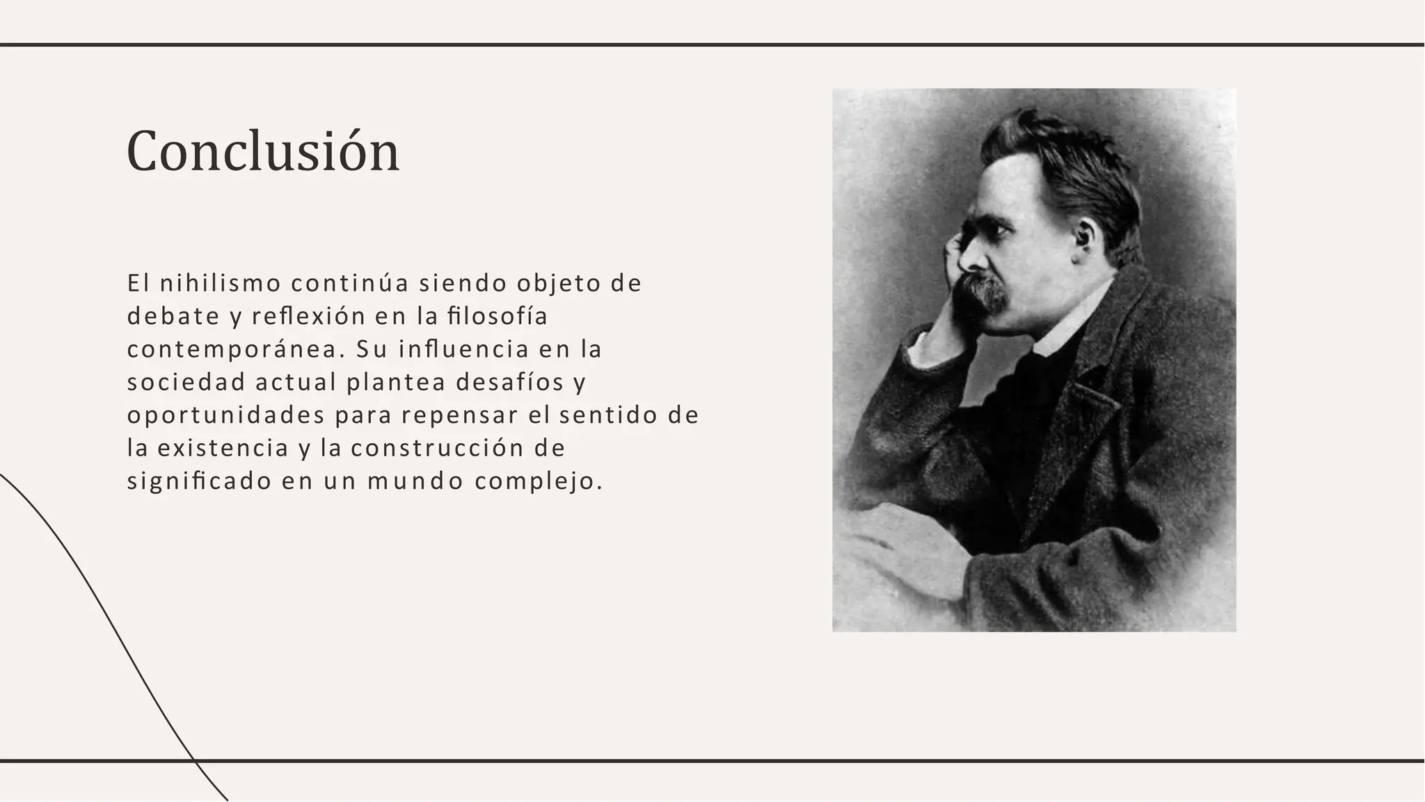 El Nihilismo y su influencia en la sociedad | PPTX