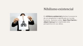 El Nihilismo y su influencia en la sociedad | PPT