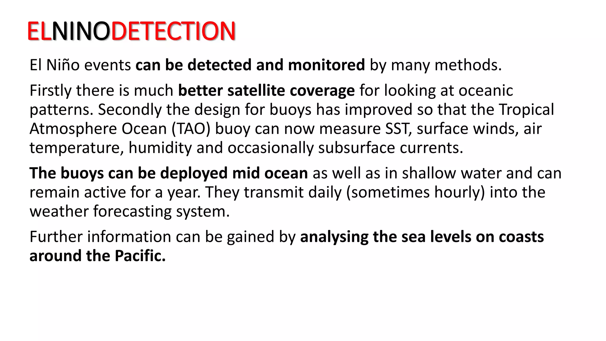 AS GEOGRAPHY - ATMOSPHERE AND WEATHER - EL NINO AND LA NINA | PPT