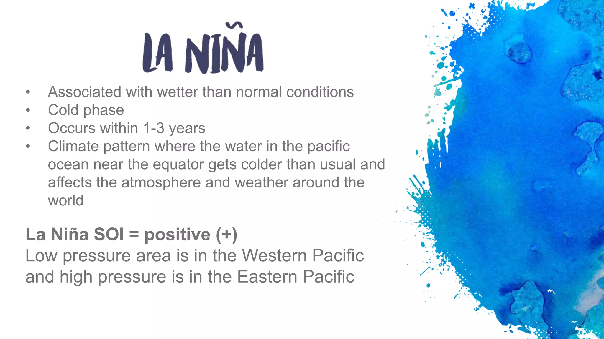 El Nino and La Nina | PPTX