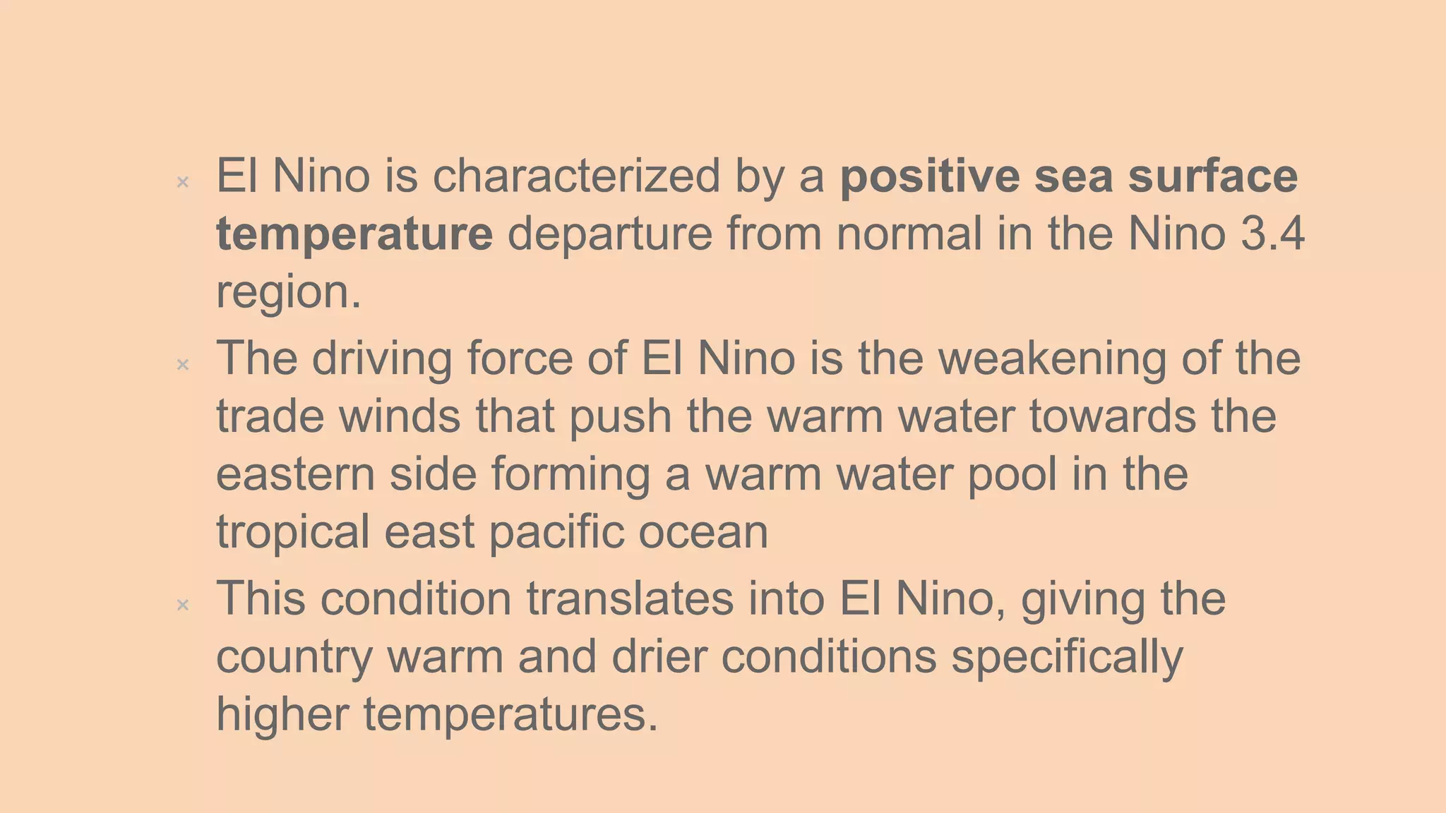 El Nino and La Nina | PPTX