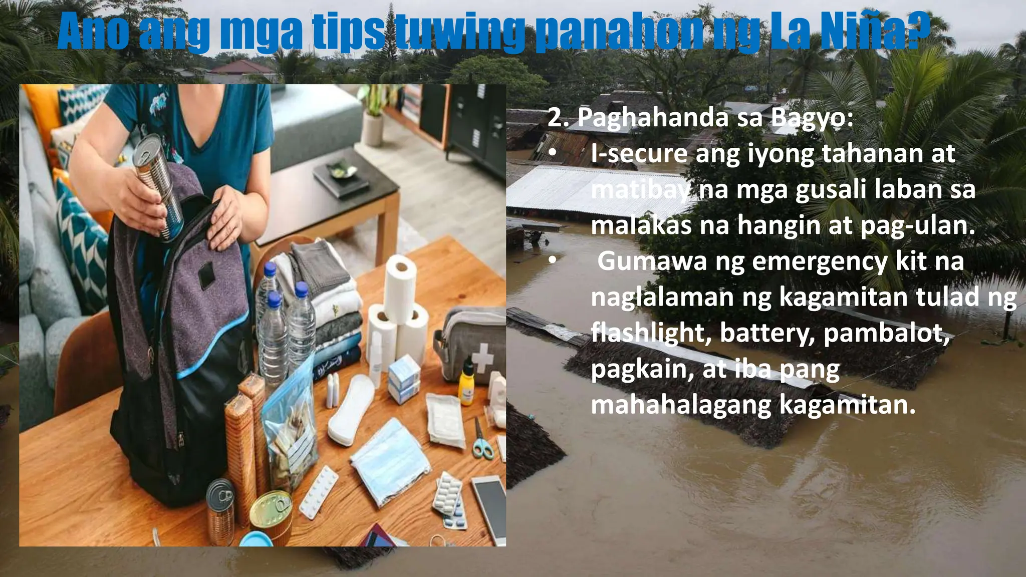 El Niño at La Niña: Ang dalawang penomeno ng kilma at ng panahon | PPTX