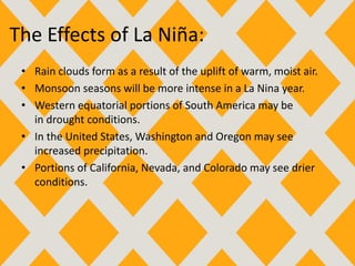 El Niño & La Niña | PPTX
