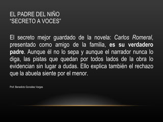 El niño que enloquecio de amor analisis 1 | PPT