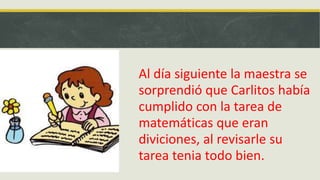 El niño que no sabia matematicas | PPT