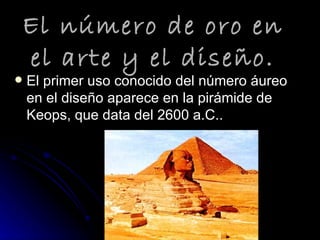 El número de oro | PPT