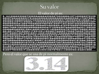 El número pi presentacion | PPSX
