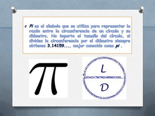 EL NÚMERO PI (THE NUMBER PI) - Matemáticas | PPTX