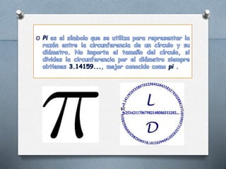 EL NÚMERO PI - Matemáticas | PPT