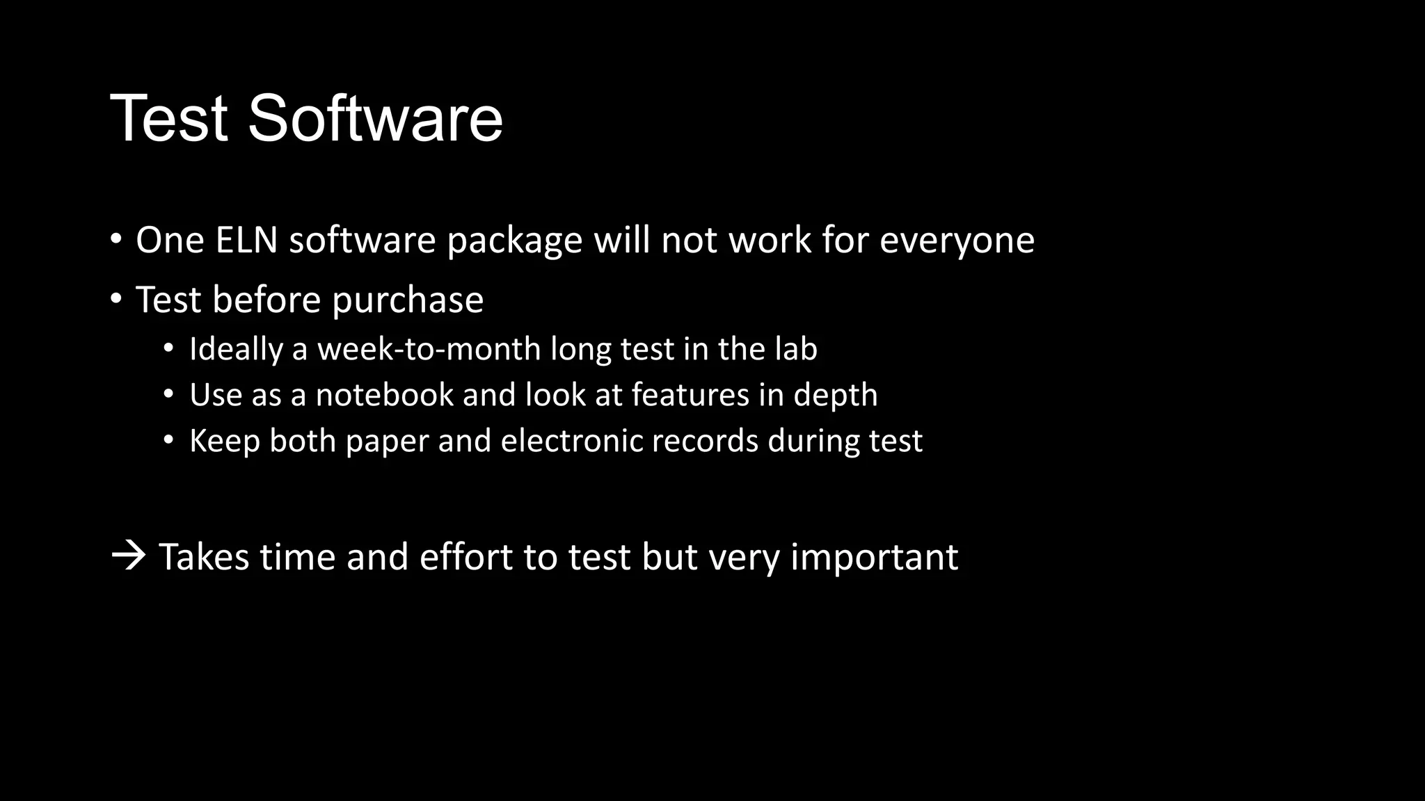 Electronic Laboratory Notebooks | PPTX
