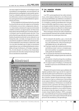 El nuevo rol del profesor | PDF